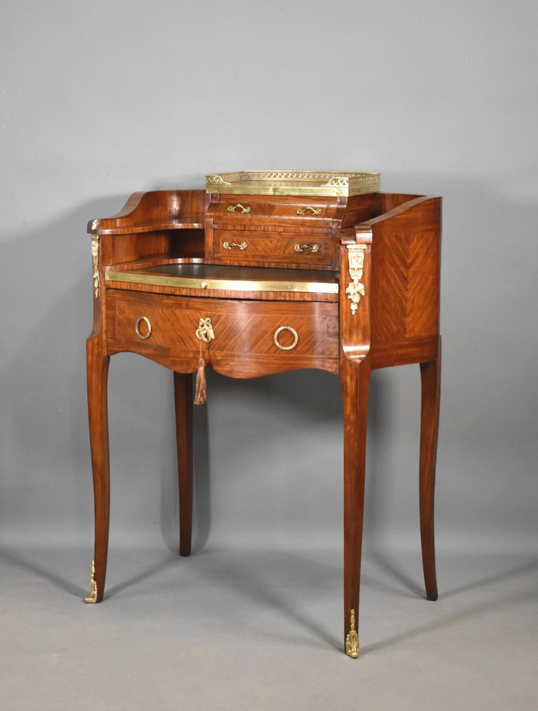 Antique French Writing Table Transition Style Louis XV – Louis XVI For ...