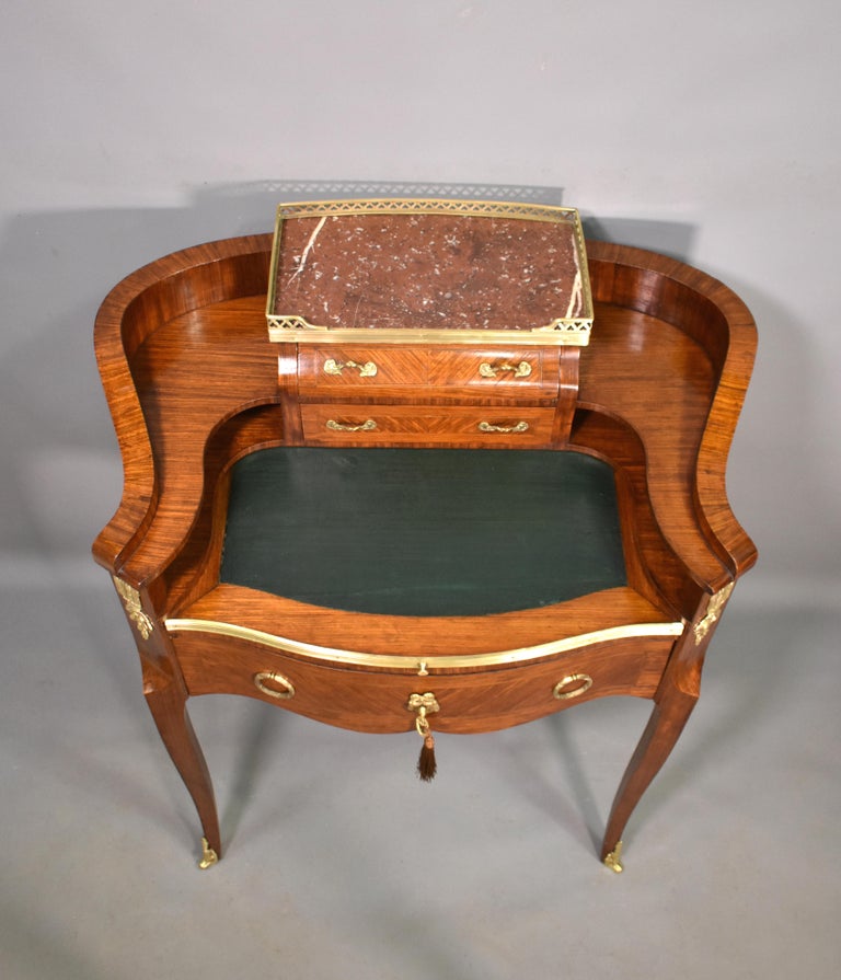 Antique French Writing Table Transition Style Louis XV – Louis XVI For ...
