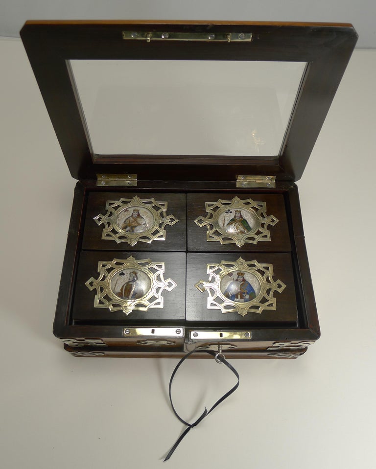 Antique Games / Playing Card Box, circa 1880 at 1stDibs | antique ...