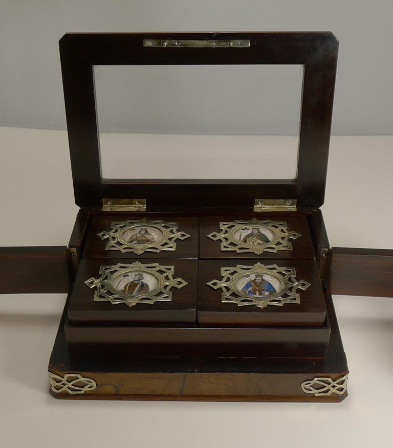 Antique Games / Playing Card Box, circa 1880 at 1stDibs | antique ...