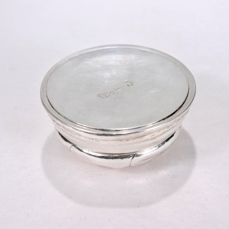 Antique Georg Jensen Art Nouveau Solid Silver Butler's Bell Push No. 59 ...