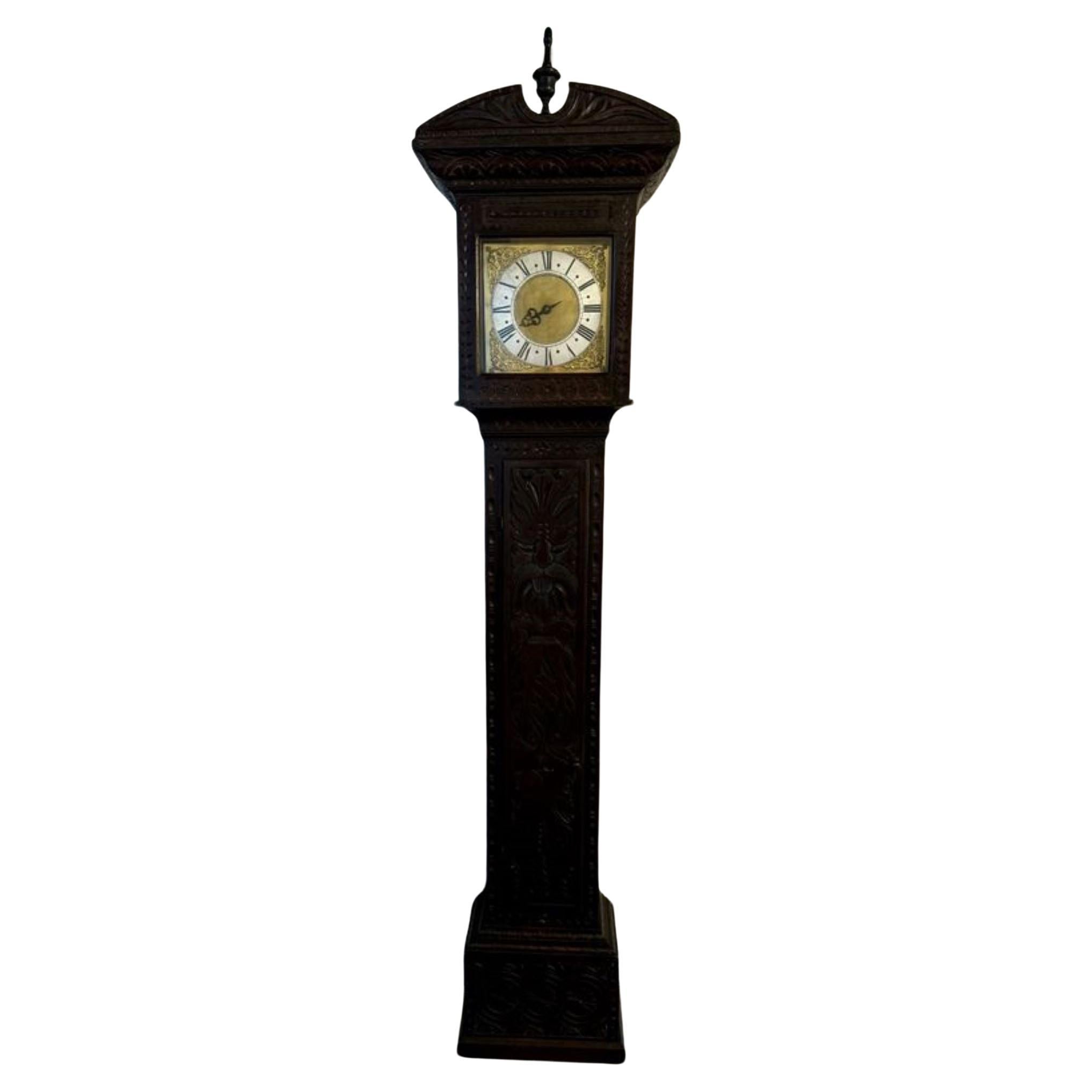 George II Thomas Haley Green Chinoiserie Long Case Clock, circa 1740 at ...