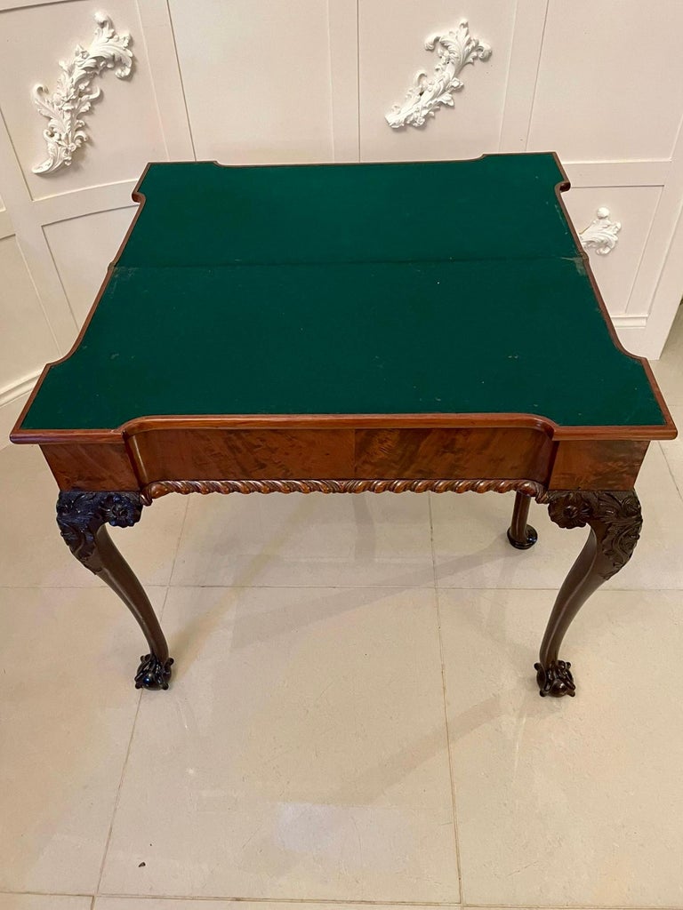 Antique George III 18th Century Chippendale Quality Carved Mahogany ...