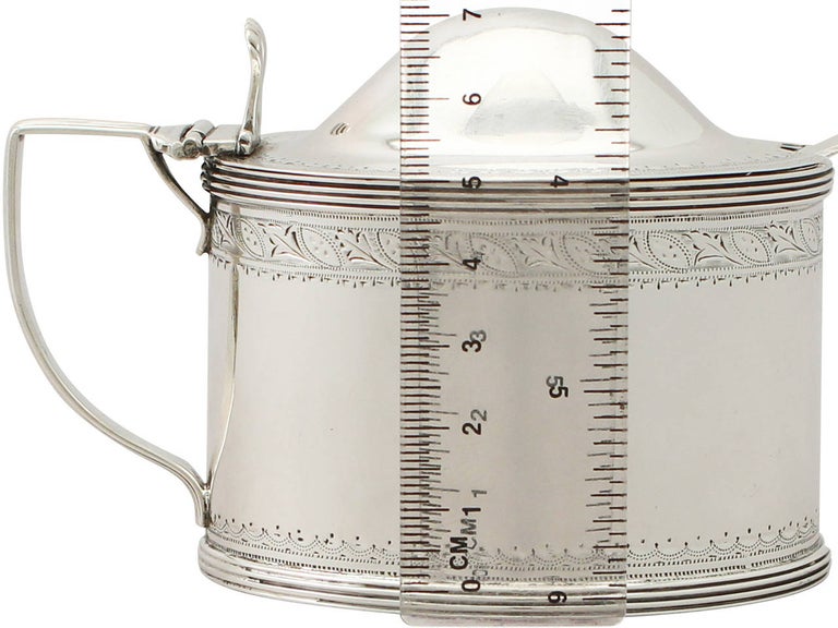 Antique George III English Sterling Silver Mustard Pot at 1stDibs ...