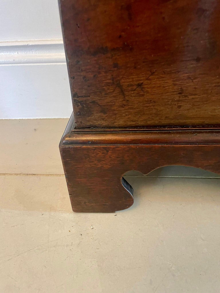 Antique George III Mahogany Longcase Clock Signed Charles Shuckburgh ...