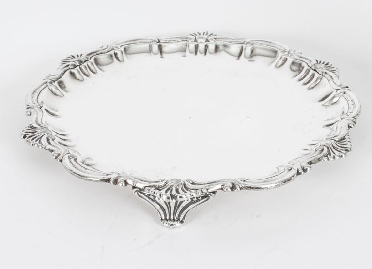 Antique George III Old Shefield Silver Plated Salver 18th Century For ...