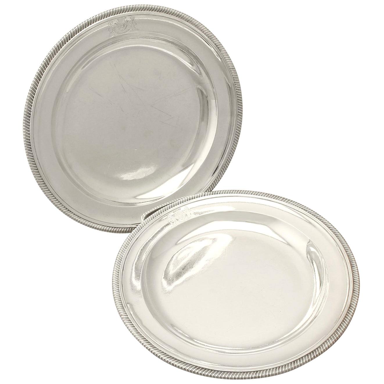 Antique American Sterling Silver Plate, Circa 1929 For Sale at 1stDibs