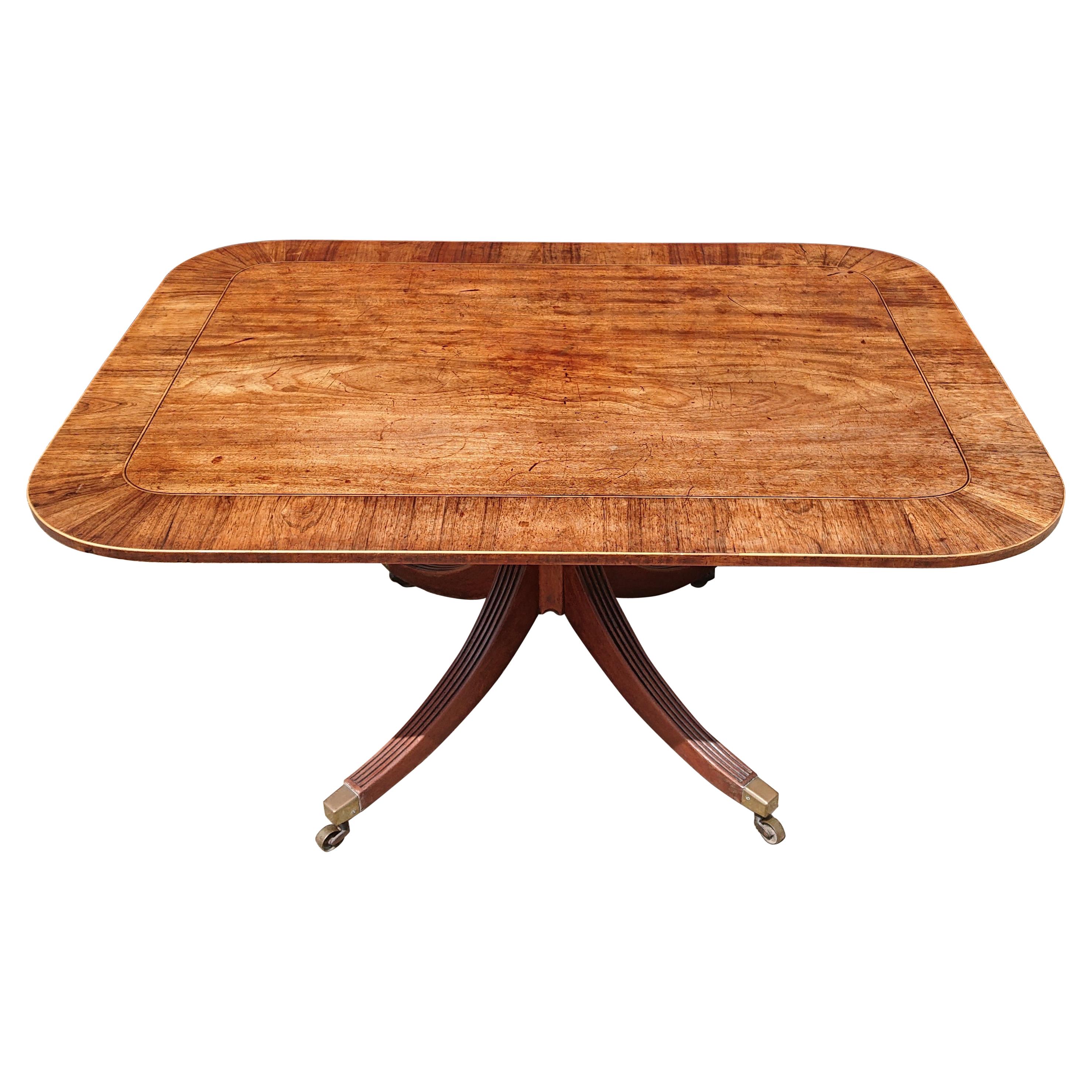 3 Legged Gueridon Modern Round Breakfast Cafe Dining Table Mid Century ...