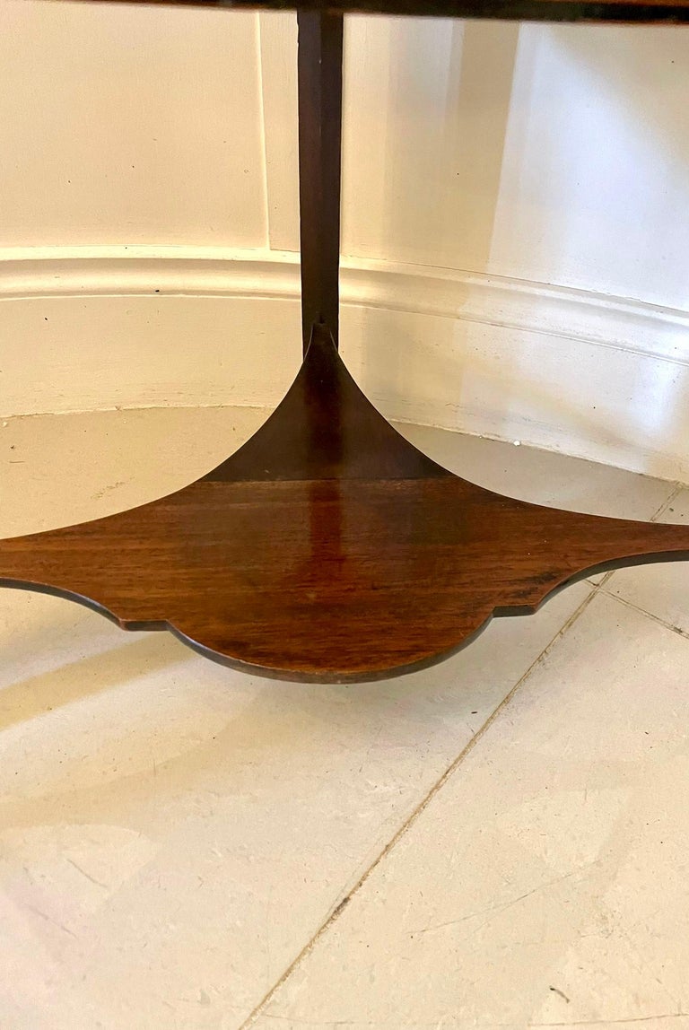 Antique George III Quality Mahogany Bow Fronted Corner Table at 1stDibs ...