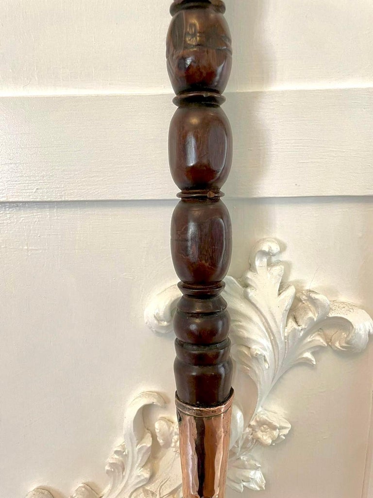 Antique George III Quality Copper Chestnut Roaster For Sale at 1stDibs