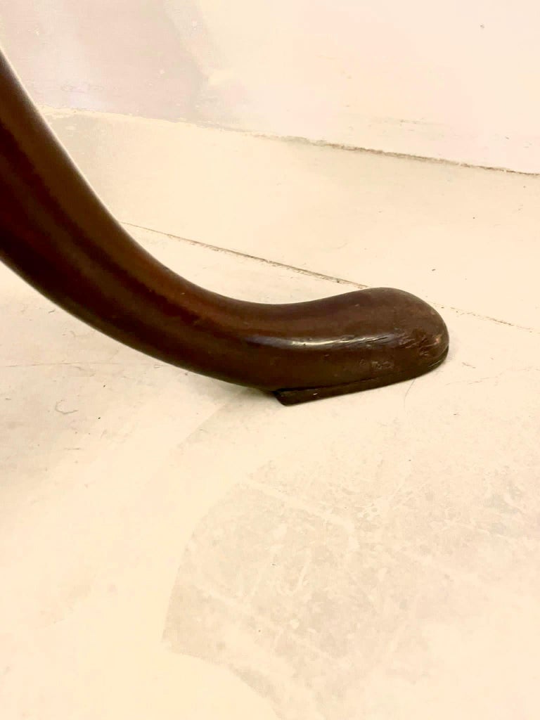 Antique George III Quality Mahogany Lamp Table at 1stDibs
