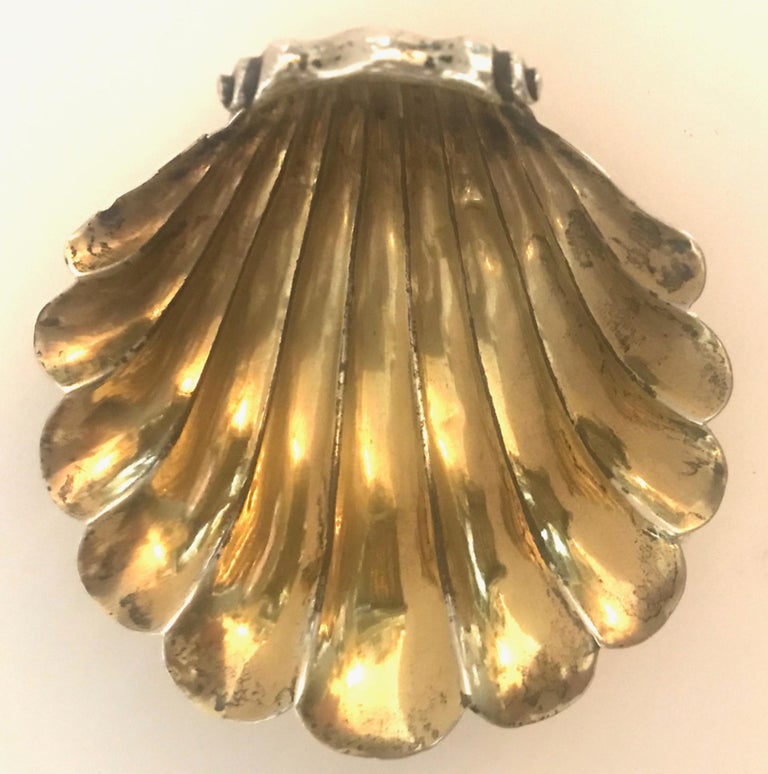Antique George III Silver Scallop Shell Butter Dish, 1790 For Sale at ...