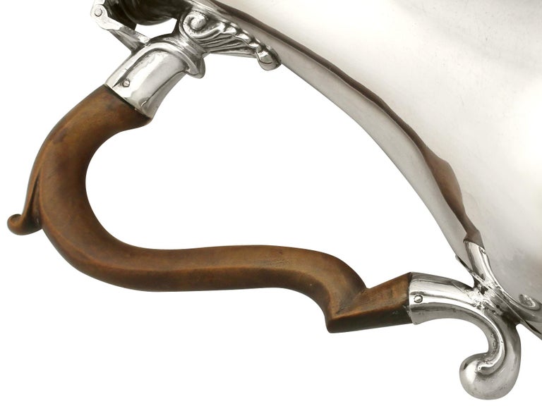 Antique George III Sterling Silver Coffee Pot by Hester Bateman at 1stDibs