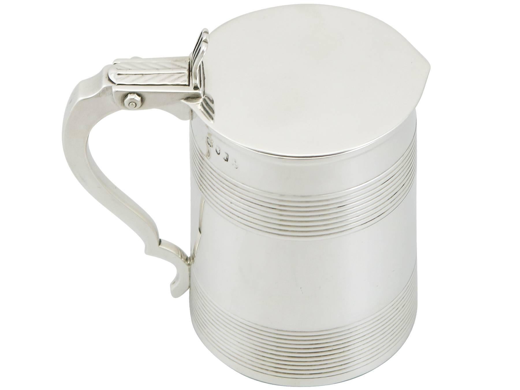 Antique Sterling Silver Half Pint Tankard For Sale at 1stDibs ...