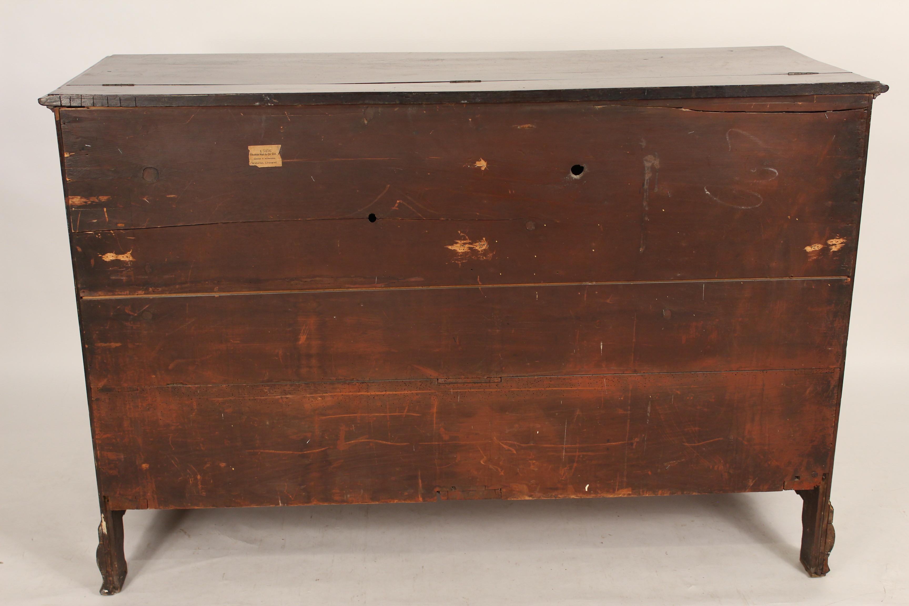 Antique George III Style Mahogany Mule Chest at 1stDibs