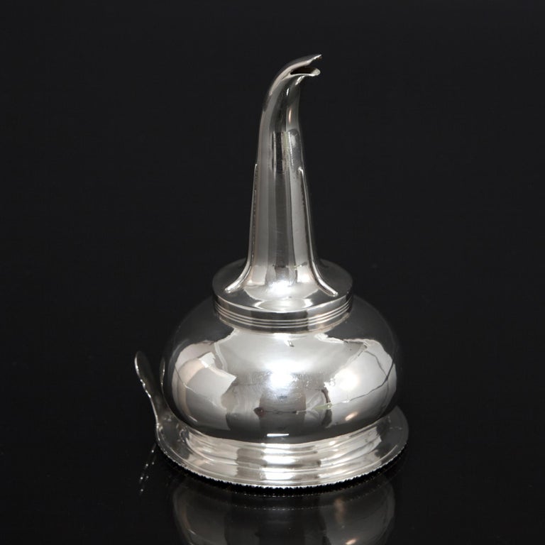 Antique George IV Silver Wine Funnel, 1821 For Sale at 1stDibs