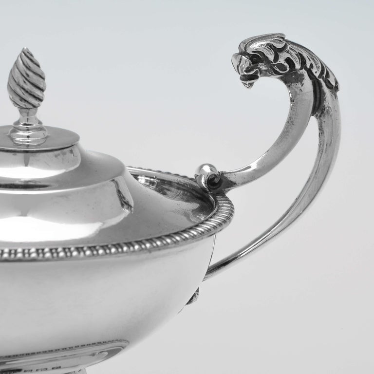 Antique George V Period Sterling Silver 'Aladdin's Lamp' Lighter, 1920 ...
