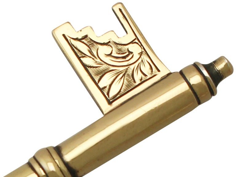 Antique George V Sterling Silver Ceremonial/Presentation Key at 1stDibs