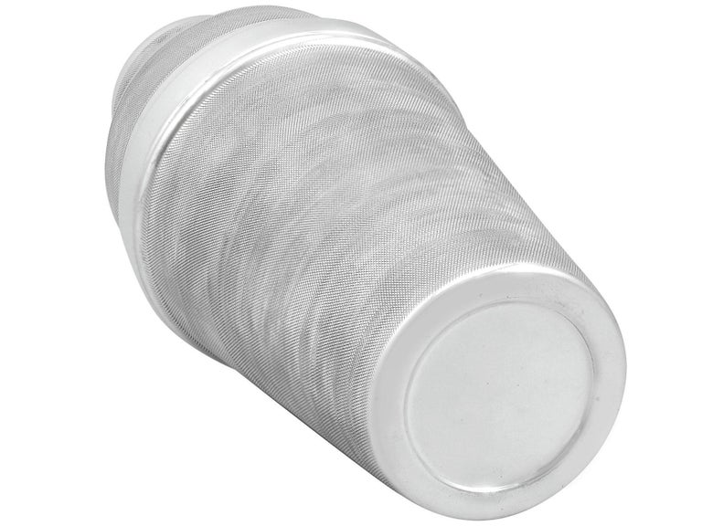 Antique 1930s Sterling Silver Cobbler Cocktail Shaker For Sale at 1stDibs