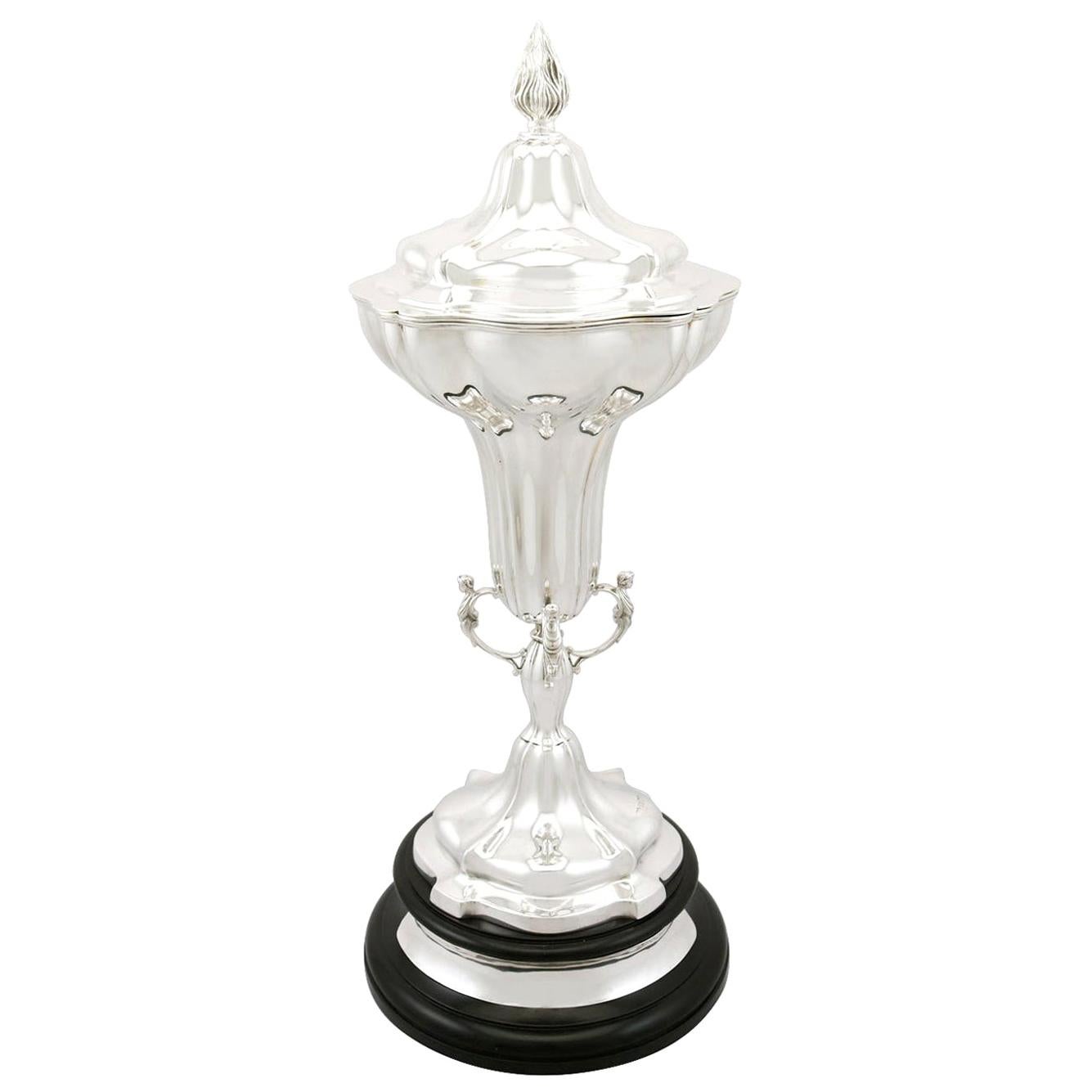 George III Silver Gilt Cup and Cover Made in London in 1815 by William ...
