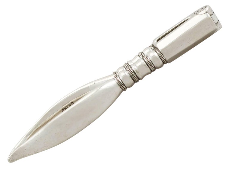 Collins and Co. Antique Sterling Silver Nutcrackers For Sale at 1stDibs