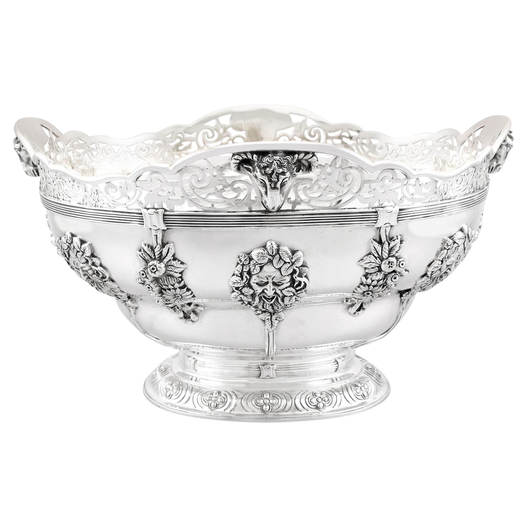17th Century Antique William and Mary Sterling Silver Bleeding Bowl ...