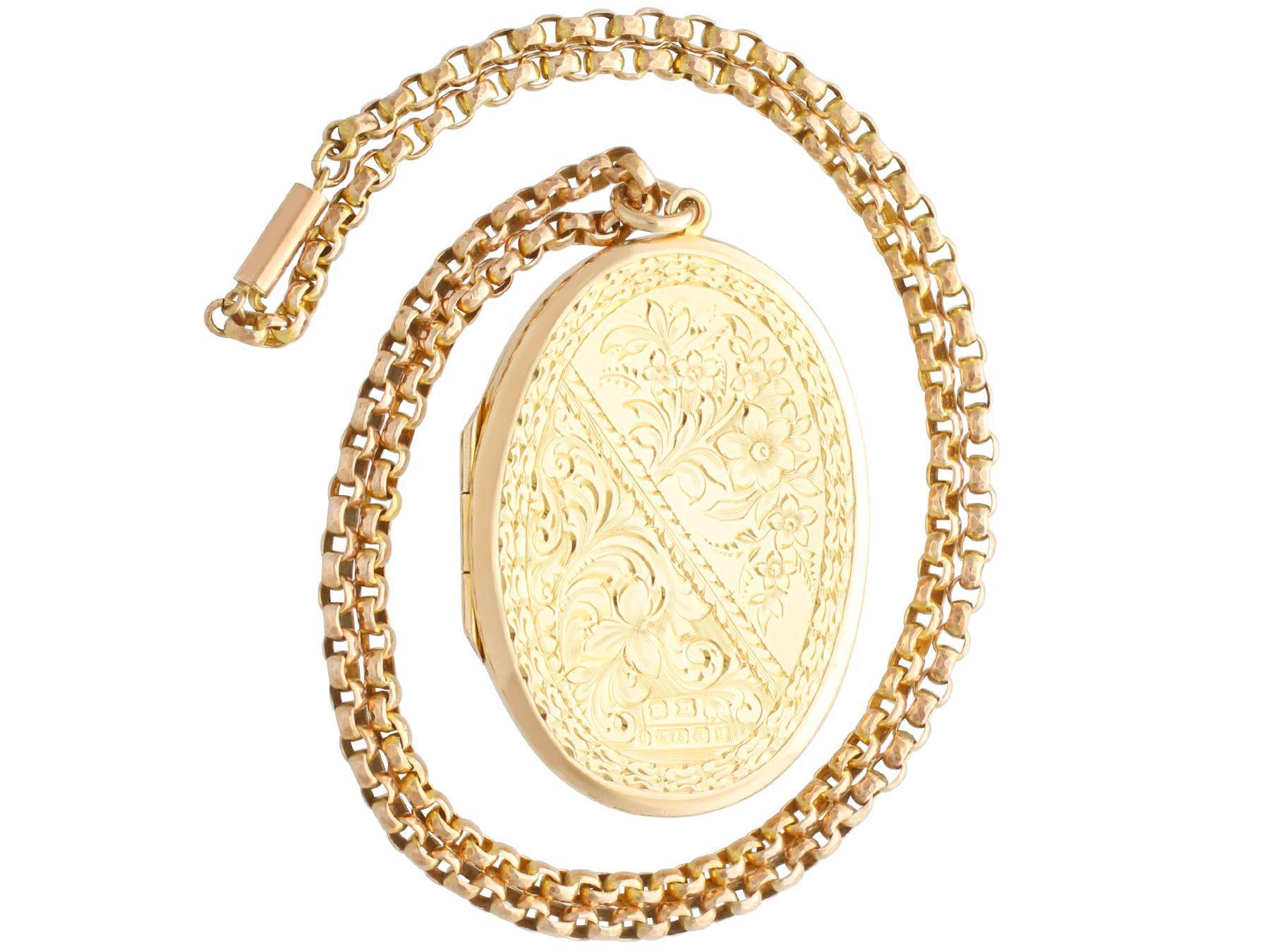 Antique Yellow Gold Locket at 1stDibs | antique gold locket, gold ...
