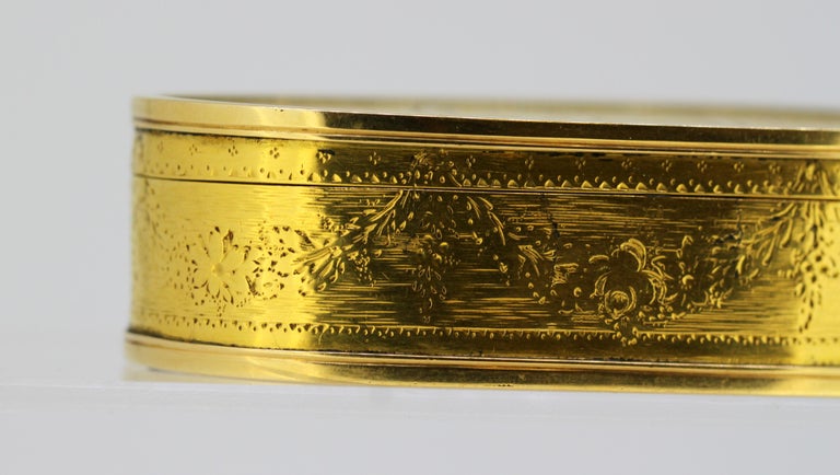Antique Georgian 18 Karat Yellow Gold Snuff Box, London, 1776 at 1stDibs
