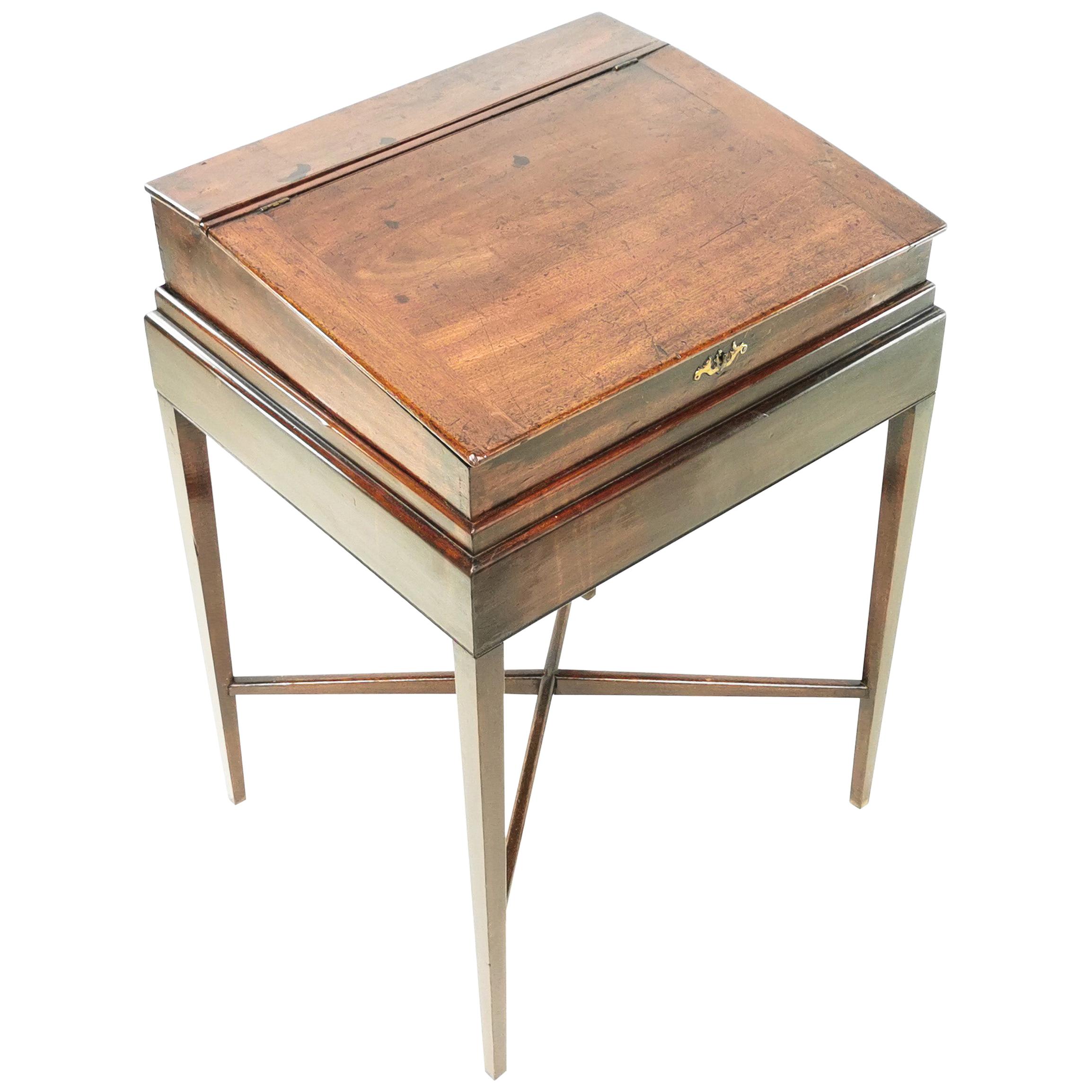 18th Century, Classicism Roll-Top Writing Desk For Sale at 1stDibs