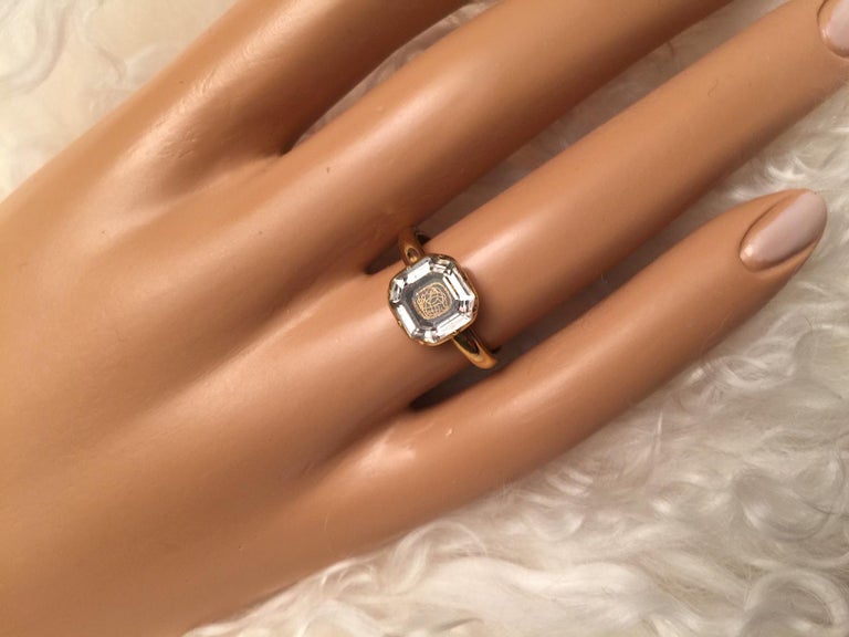 Antique Georgian 18th Century Stuart Crystal Ring at 1stDibs | stuart ...