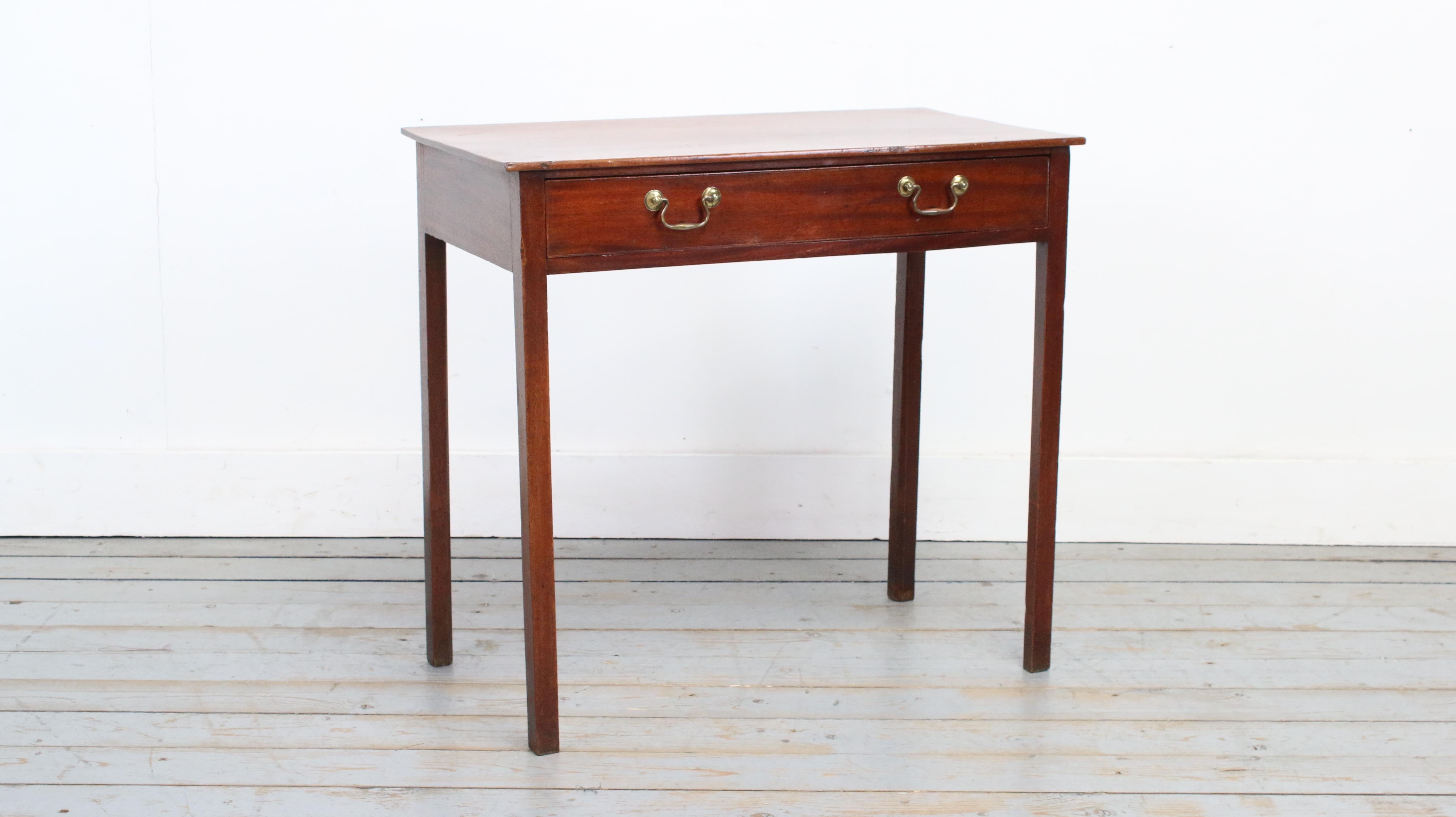 Antique Georgian Early 19th Century Writing Desk Side Table For Sale at ...