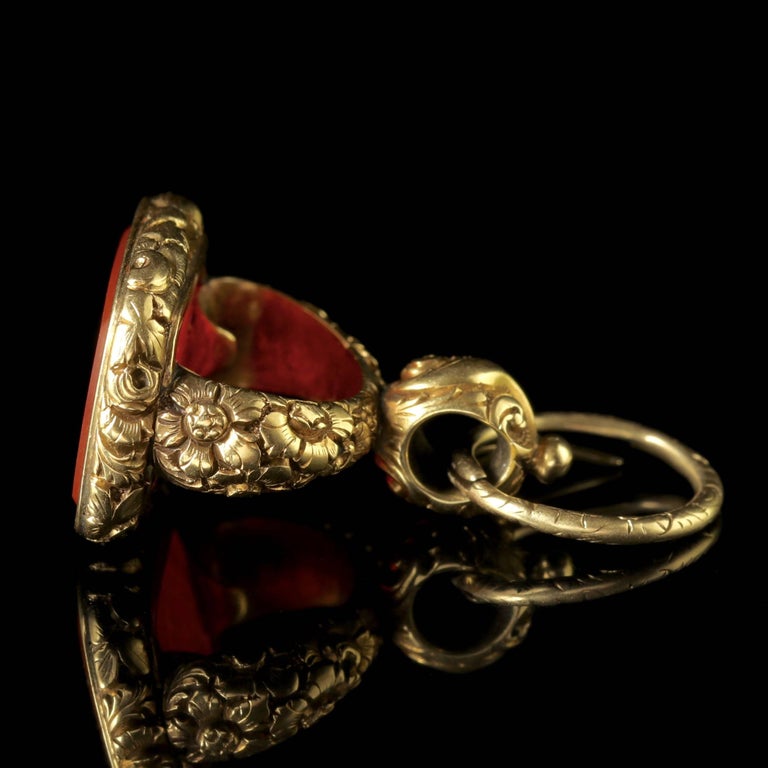 Antique Georgian Gold Shakespeare Seal Fob For Sale at 1stDibs ...