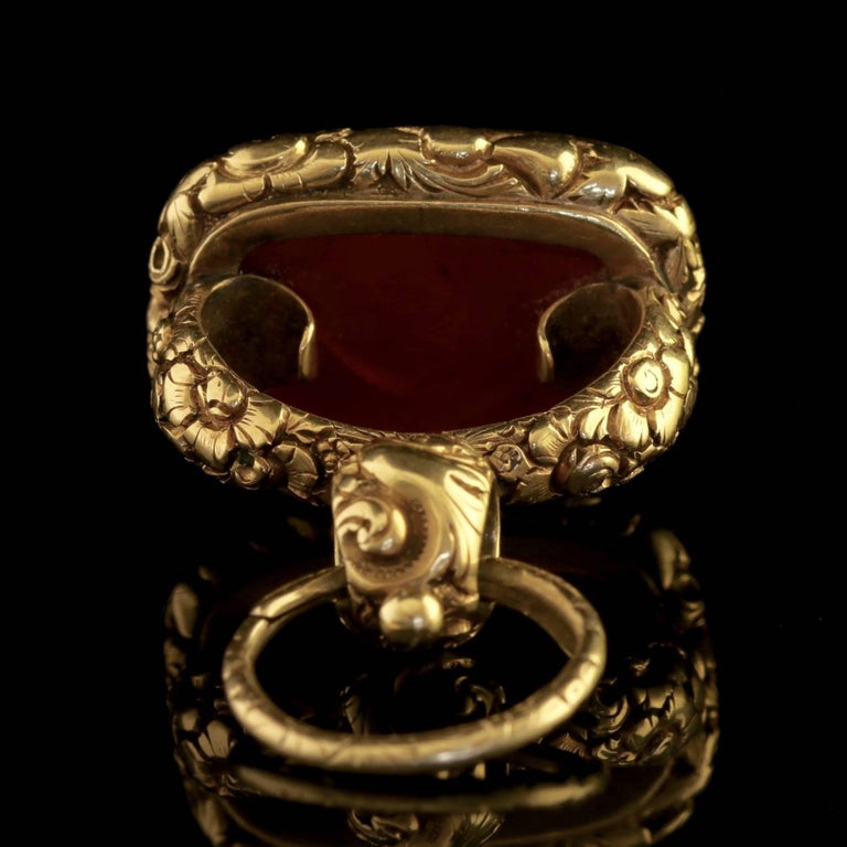 Antique Georgian Gold Shakespeare Seal Fob For Sale at 1stDibs ...