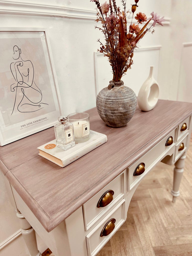 Antique Georgian Grey Console Table For Sale at 1stDibs