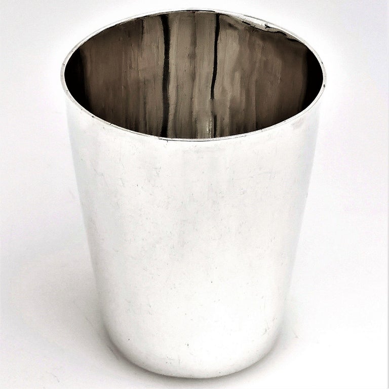 Antique Georgian Irish Cork Beaker Cup circa 1800 Rabbit Crest Ireland ...