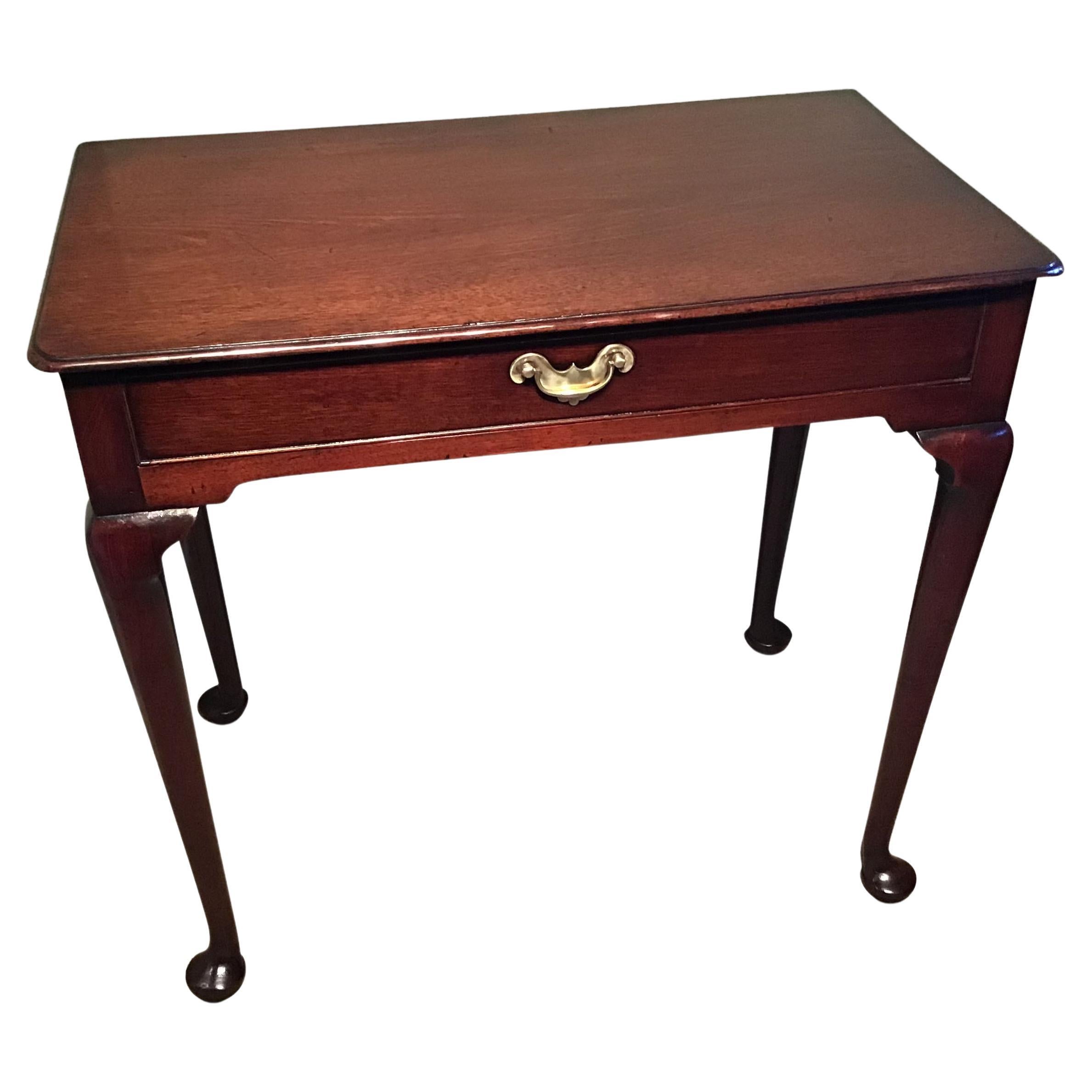 Antique Georgian Mahogany Silver Table at 1stDibs