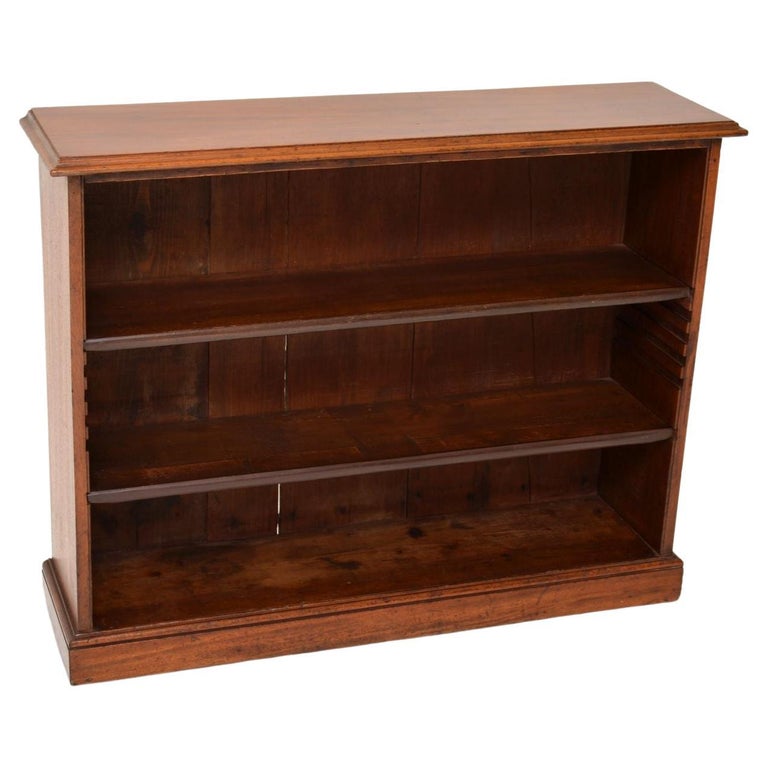 Antique Georgian Open Bookcase at 1stDibs