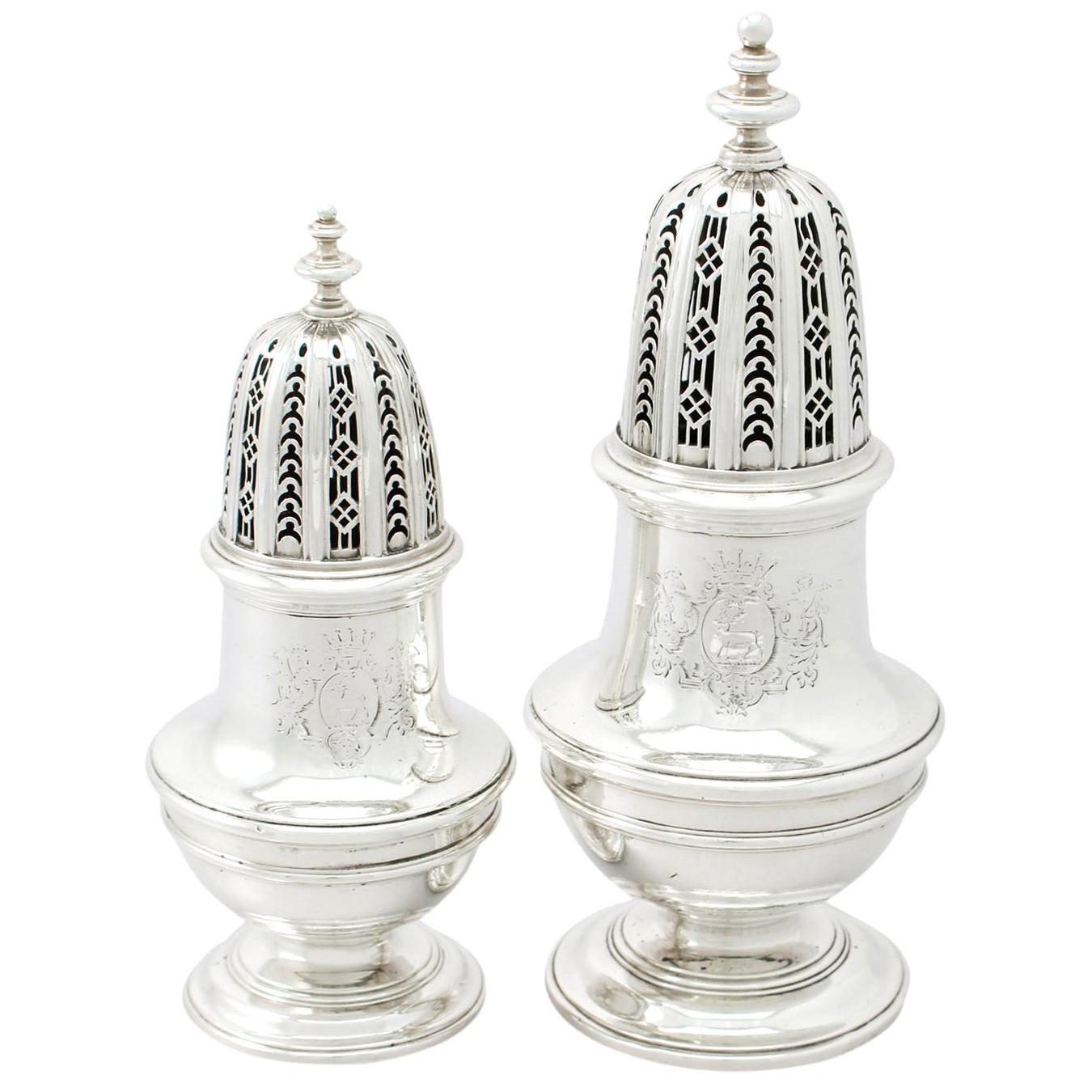 Antique Georgian English Sterling Silver Shell Butter Dish at 1stDibs