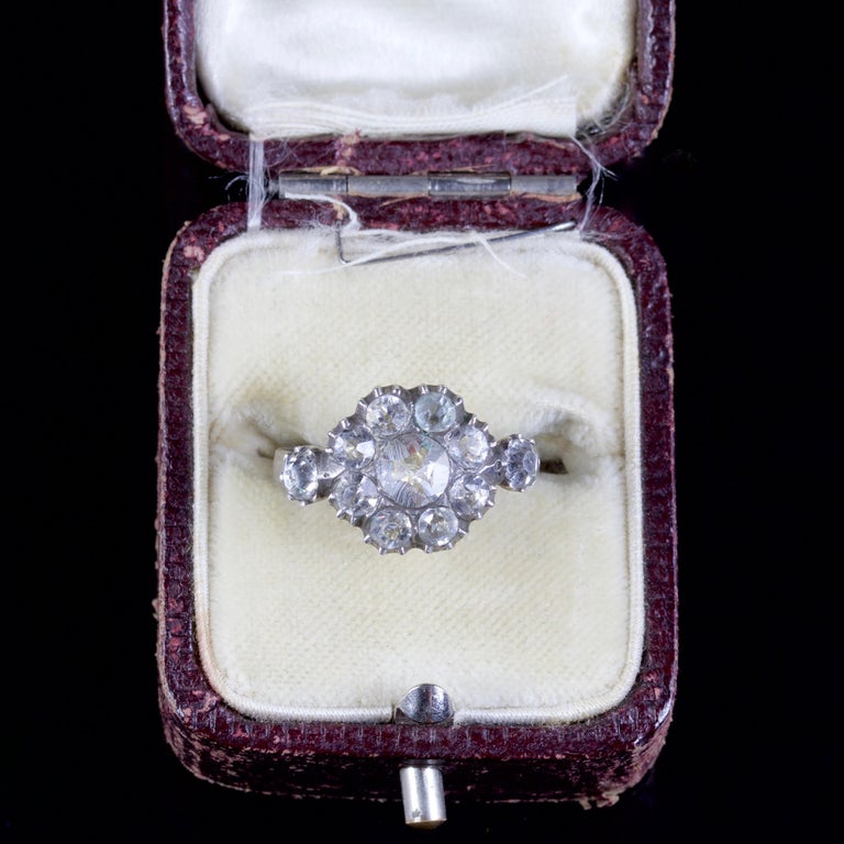 Antique Georgian Paste Stone Ring Silver, circa 1790 at 1stDibs | paste ...