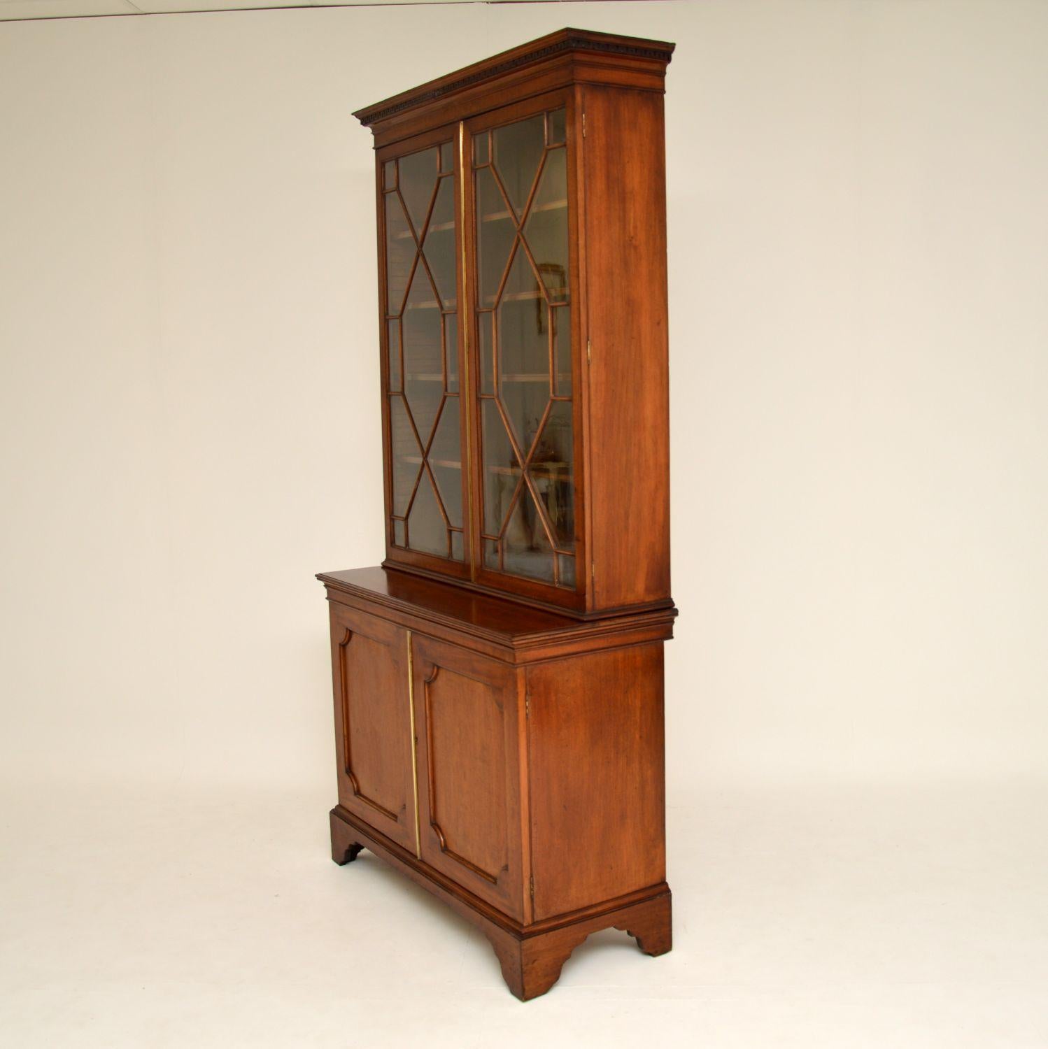 Antique Georgian Period Library Bookcase at 1stDibs