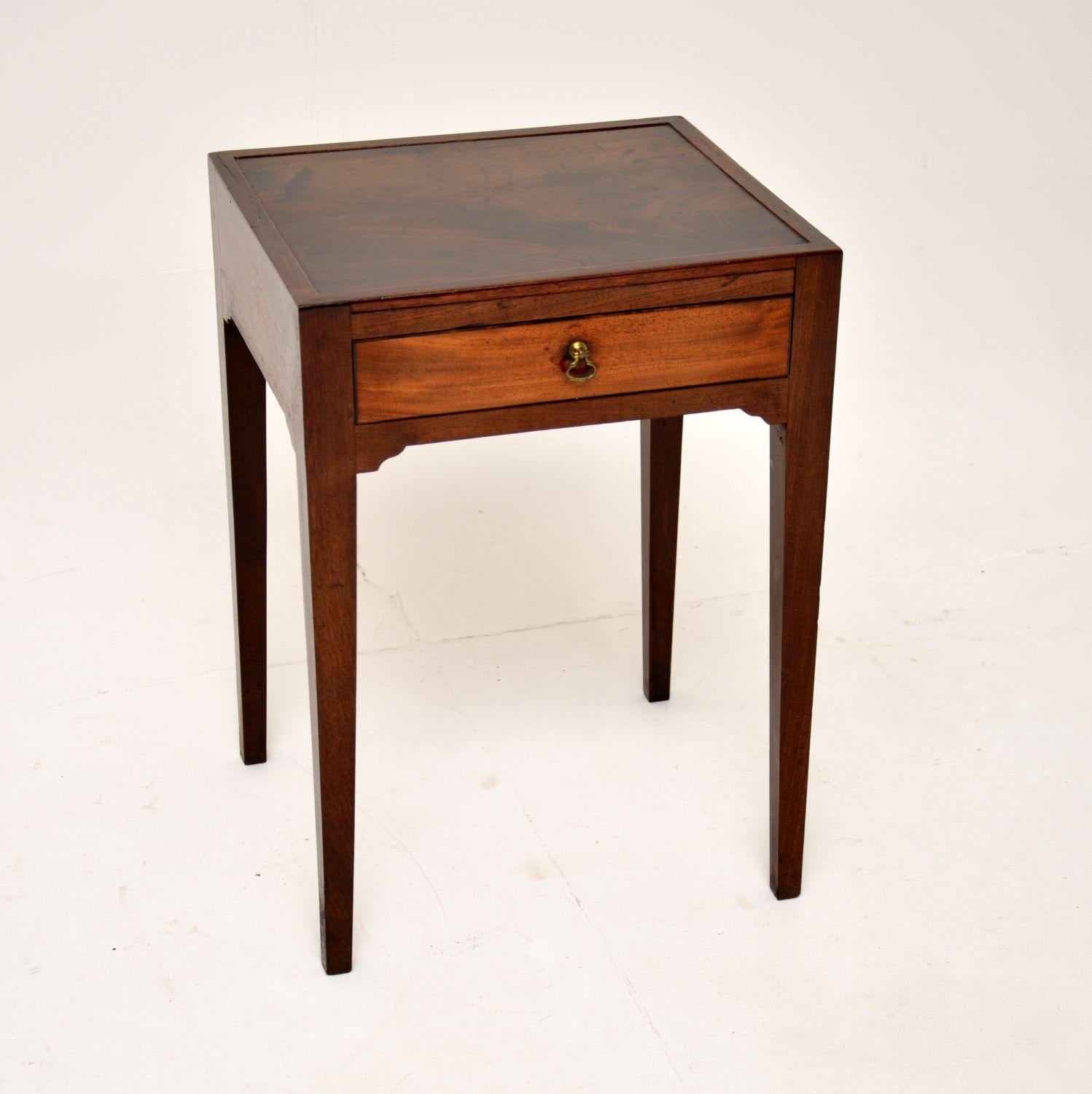 Antique Georgian Period Side Table at 1stDibs