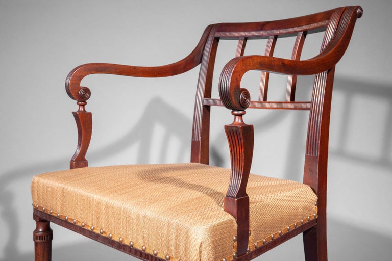 Early 19th Century Armchair or Desk Chair of Regency Period For Sale at ...