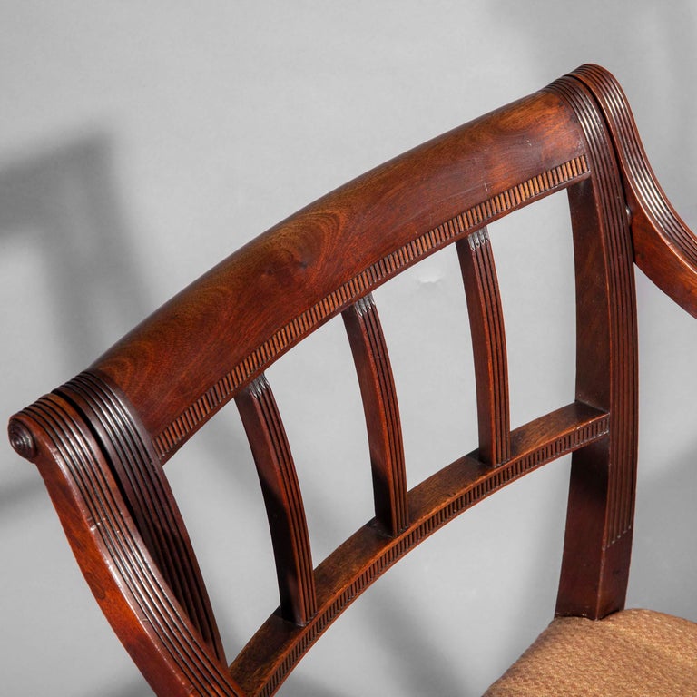 Early 19th Century Armchair or Desk Chair of Regency Period For Sale at ...