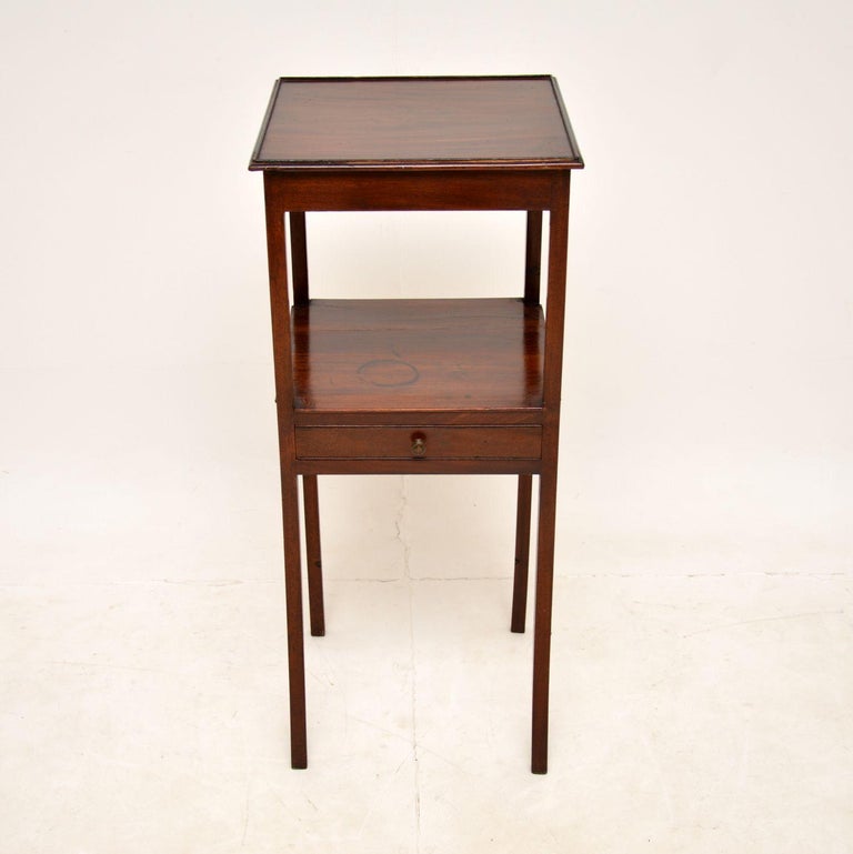 Antique Georgian Side Table For Sale at 1stDibs