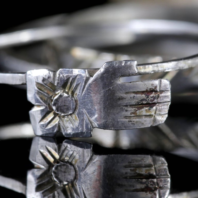 Antique Georgian Silver Fede Ring at 1stDibs | antique fede ring, fede ...
