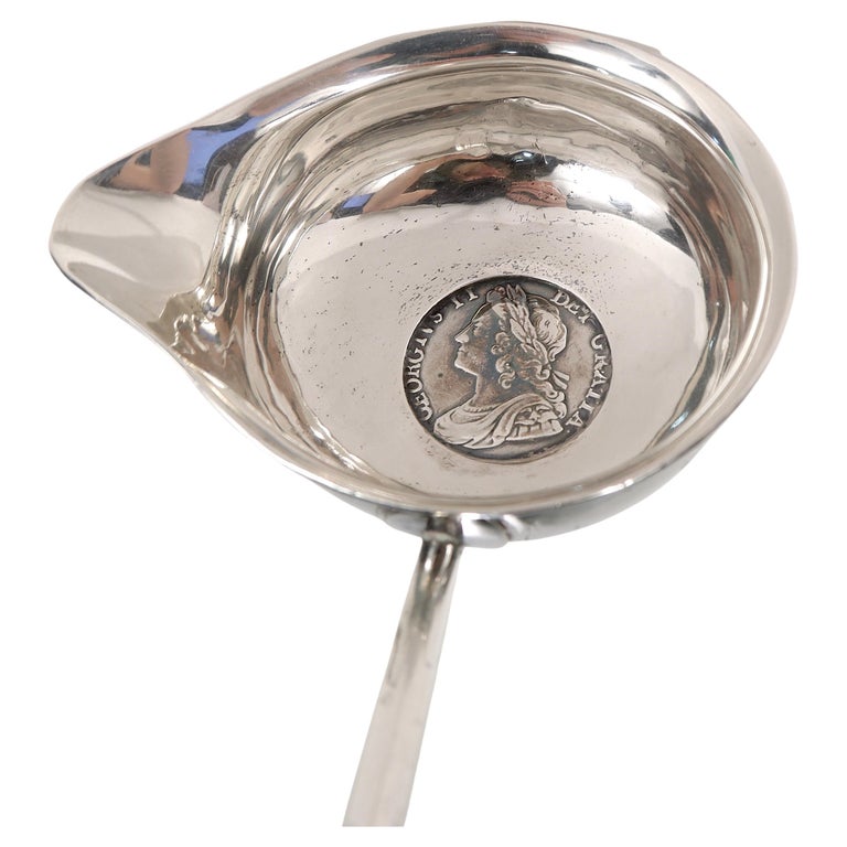 Antique Georgian Silver Toddy Ladle For Sale at 1stDibs