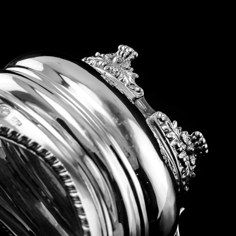 Antique Georgian Solid Silver Regency Style Milk Jug/Pitcher, William ...