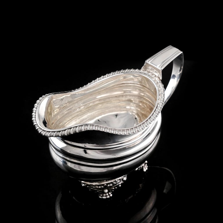 Antique Georgian Solid Silver Regency Style Milk Jug/Pitcher, William ...