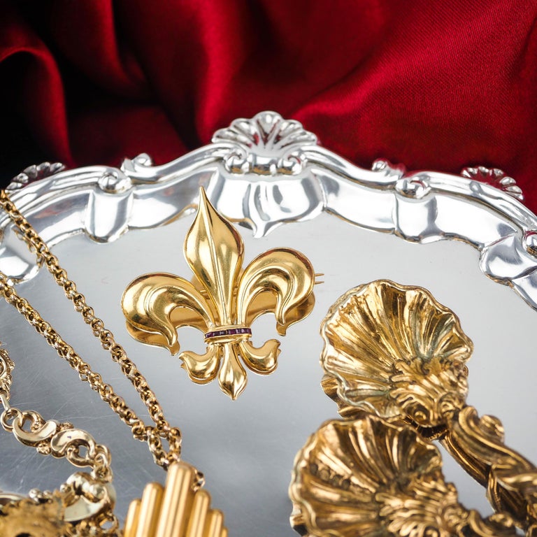 Antique Georgian Solid Silver Salver with, Thomas Hannam and Richard ...