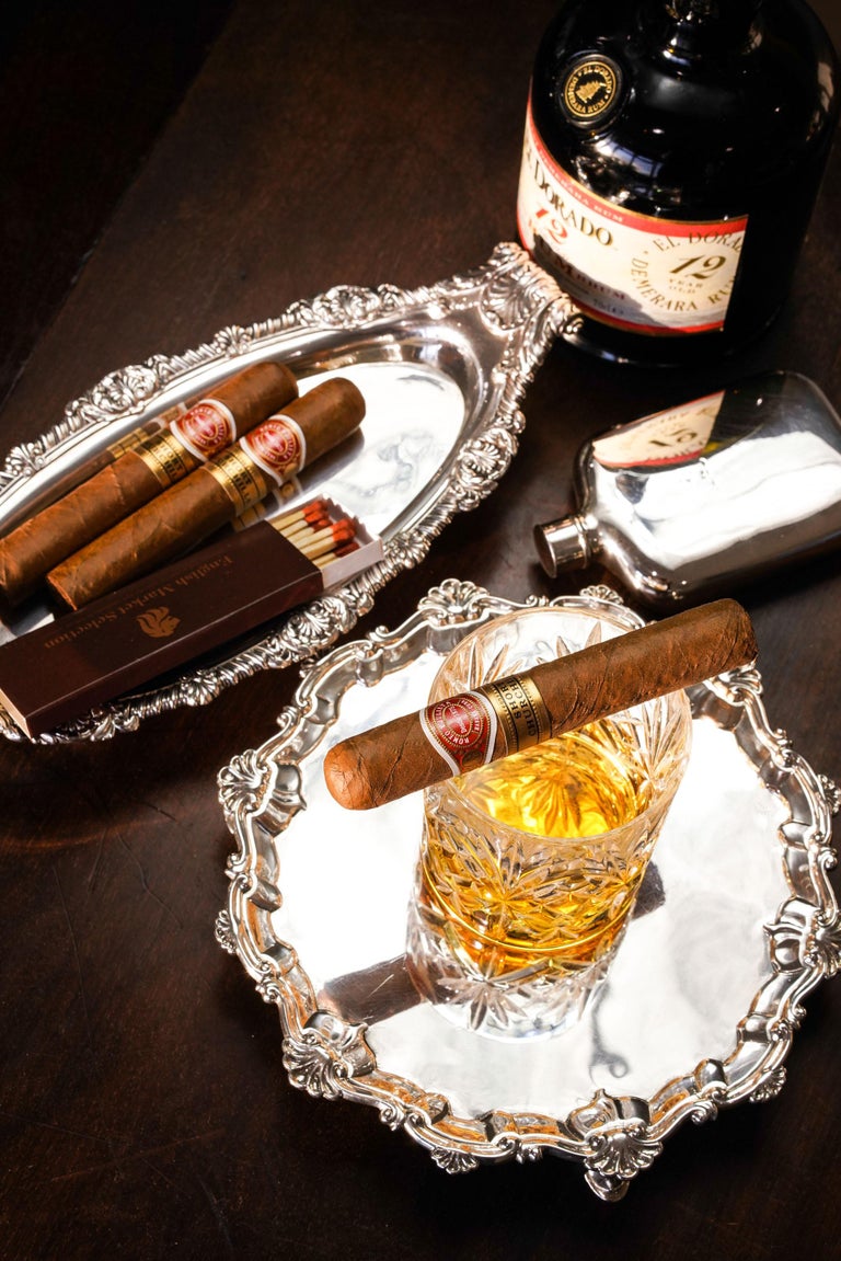 Antique Georgian Solid Silver Salver with, Thomas Hannam and Richard ...